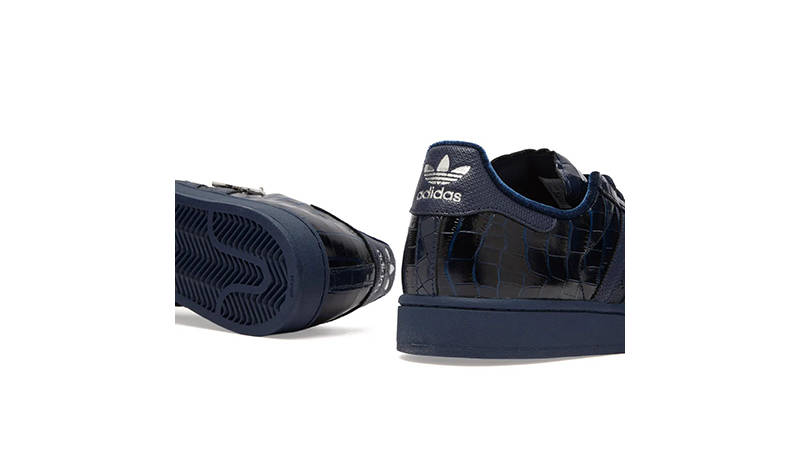 Anthony Edwards x adidas Superstar II Navy Croc | KI6585 | The Sole ...