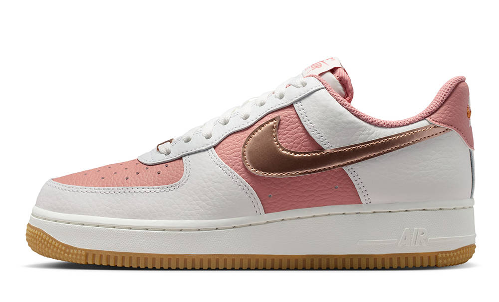 Nike Air Force 1 Low Rust Pink White | IQ0360-685 | The Sole Supplier