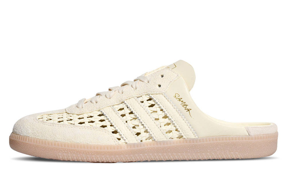 adidas Samba Mule Woven Cream White | KH7719 | The Sole Supplier